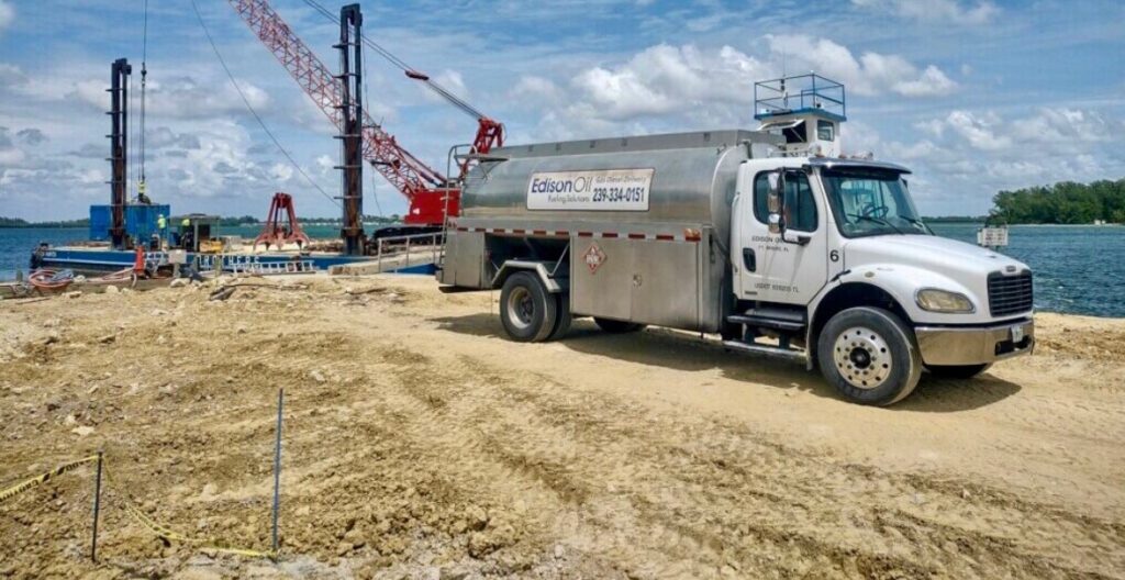 On-Site Fuel Delivery in Florida | Edison Oil
